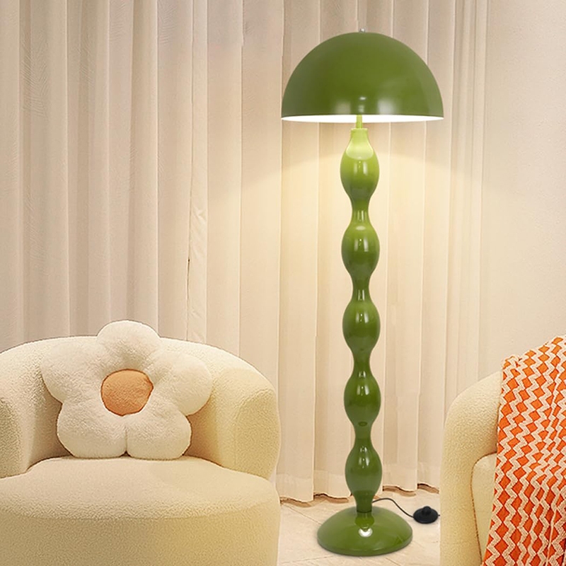 Minimalist Cream Style Led Floor Lamp Living Room Home Decor Bedroom ...