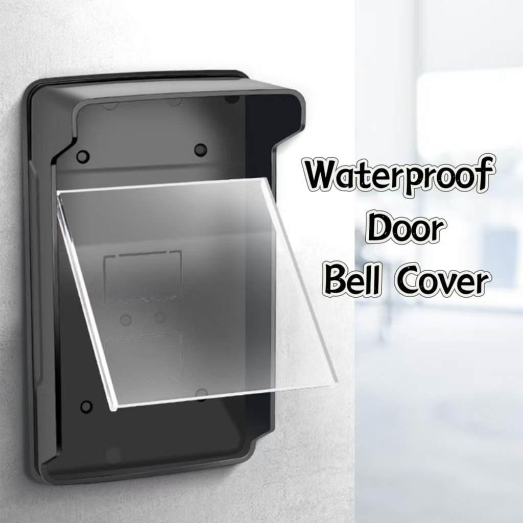Waterproof Door Bell Cover Wireless Video Doorbell Rainproof Cover ...