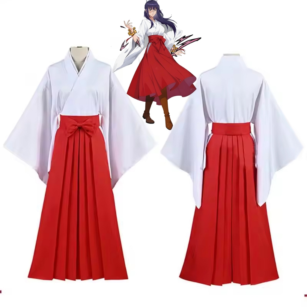 Iori Utahime Cosplay Costume Girls Kimono Suits Woman Tops Dress ...