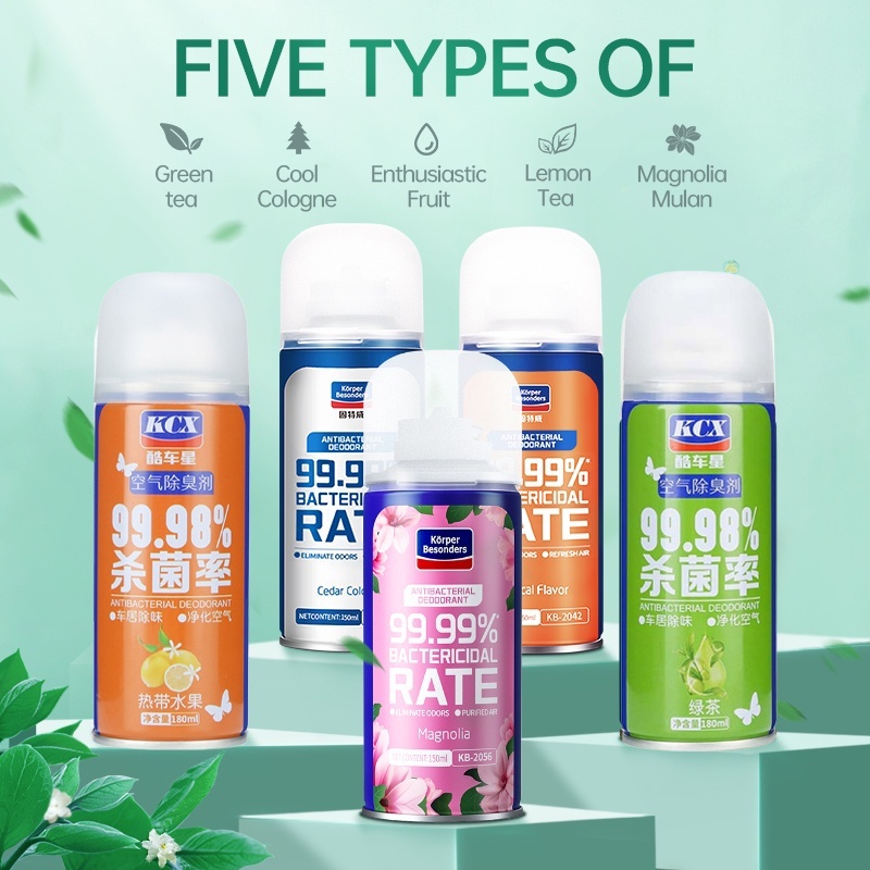 car air freshener Anti odor back to zero spray perfume Sterilization ...