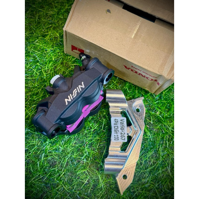 NISSIN CALIPER 4POT WITH BRACKET | Shopee Philippines