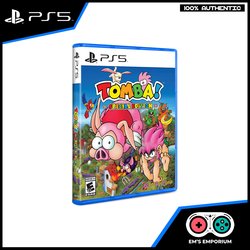 Limited Run Tomba! Special Edition PS5 / Nintendo Switch | Shopee ...