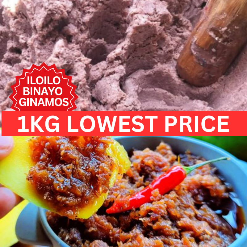 1kg Ginamos Binayo Iloilo Bagoong Alamang | Shopee Philippines