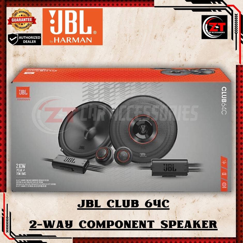 JBL CLUB 64C 2-Way Component Speaker | Shopee Philippines