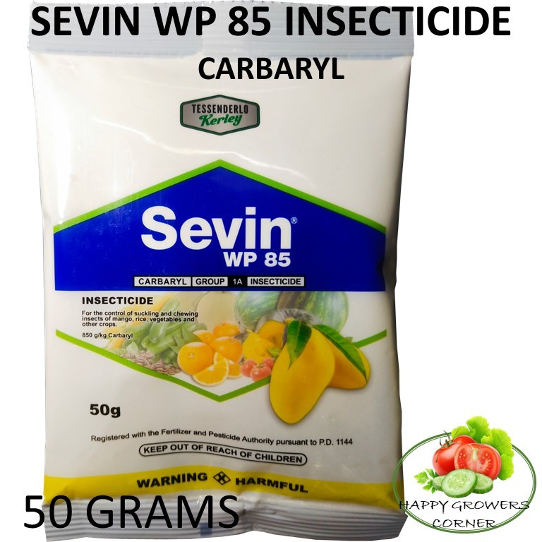 CARBARYL INSECTICIDE for Insects, Fleas and Ticks (50grams, 250grams ...