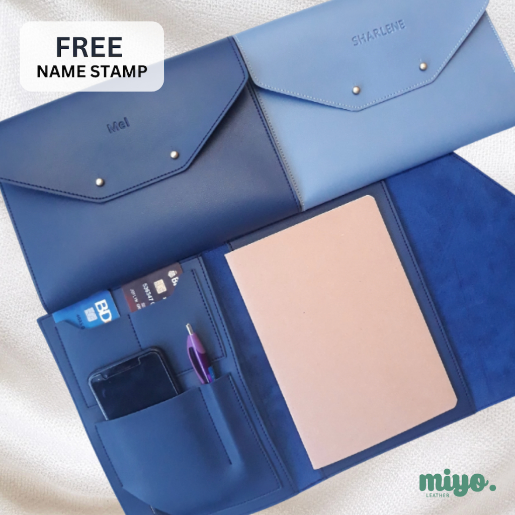 A5 Minimalist Journal Planner Notebook Sleeve (Free Notebook) for ...