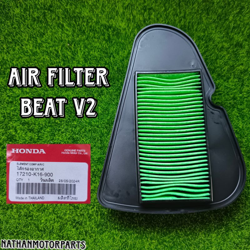 AIR FILTER BEAT V2 HONDA PARTS | Shopee Philippines