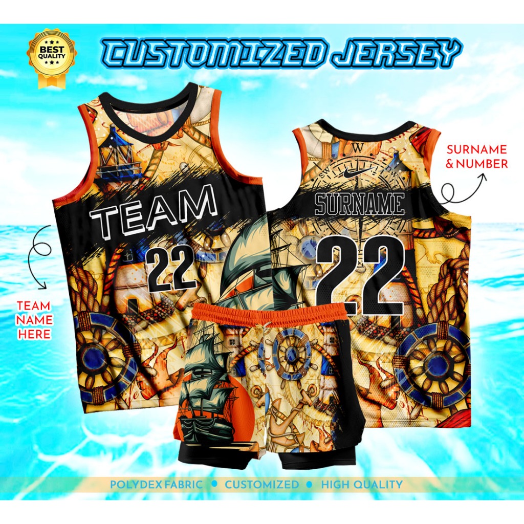 SEASIDE FR APPAREL CONCEPT BASKETBALL SANDO AND SHORT CUSTOMIZED ...