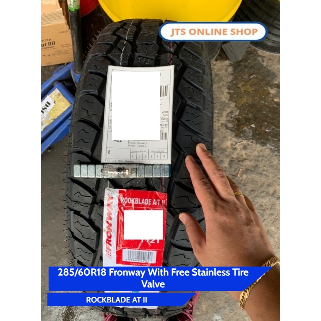 285/60R18 Fronway Rockblade AT II w/ Free Stainless Tire Valve (PRE-ORDER) | Shopee Philippines