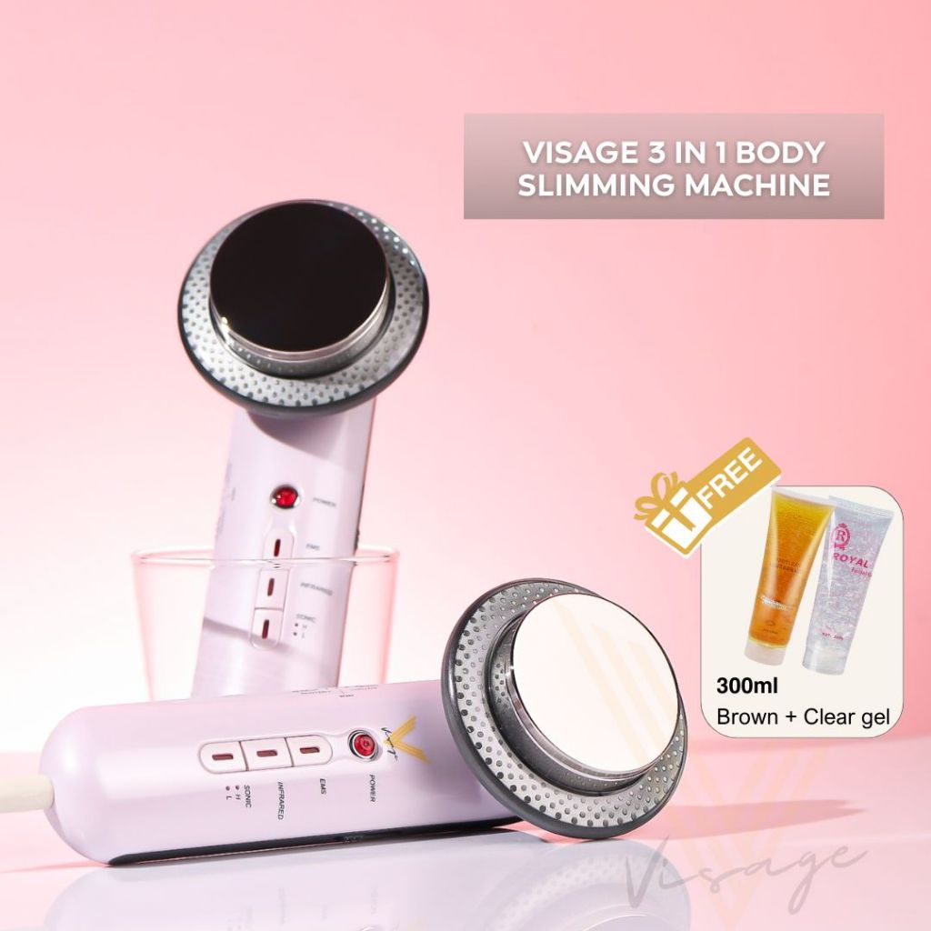 VISAGE 3 in 1 Body Slimming Machine Ultrasonic Lipo Cavitation Fat ...