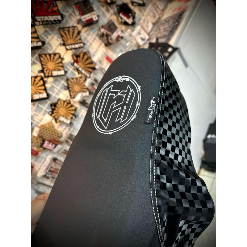 F1 3D CHECKERED INDO LEATHER SEAT COVER | Shopee Philippines