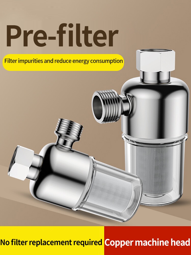 1/2'' faucet sediment filter 316 stainless steel filter brass L smart ...