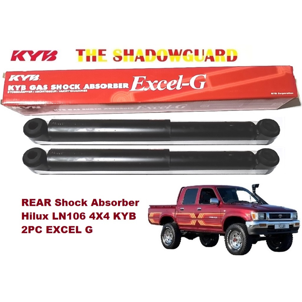 REAR Shock Absorber Hilux LN106 4X4 KYB 2PC EXCEL G | Shopee Philippines