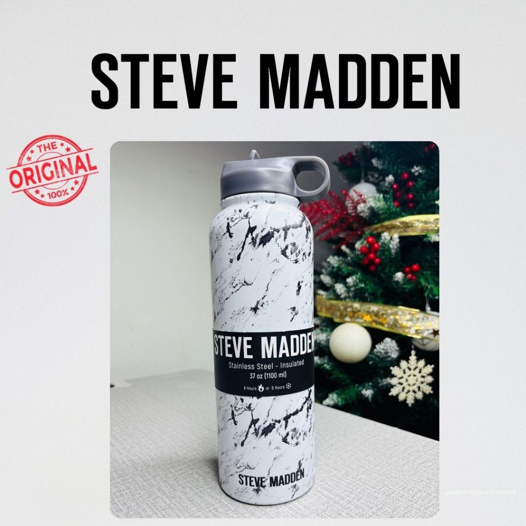 AUTHENTIC/ORIGINAL Steve Madden Double Walled Malka Tumbler | Shopee ...
