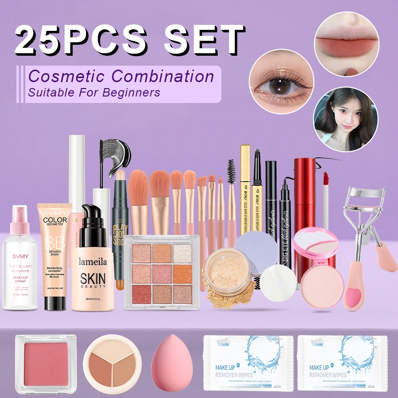 Versatile Cosmetic Set with Foundation and Eyeshadow | Shopee Philippines