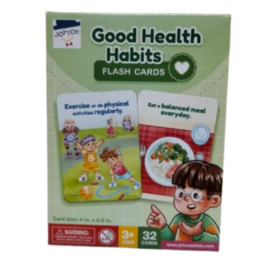Good Health Habits Flashcards 3+ | Shopee Philippines