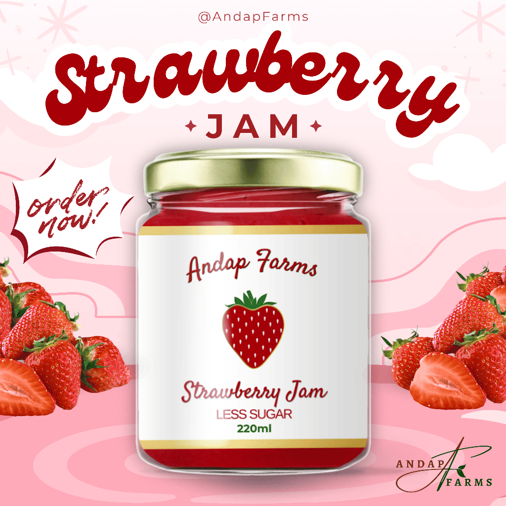 Andap Farms Strawberry Jam | Shopee Philippines