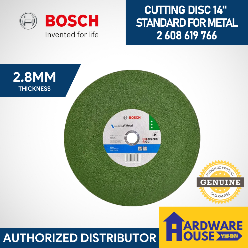 ORIGINAL BOSCH Cutting Disc 14" for Cutoff Saw Machine Cut off Wheel ...