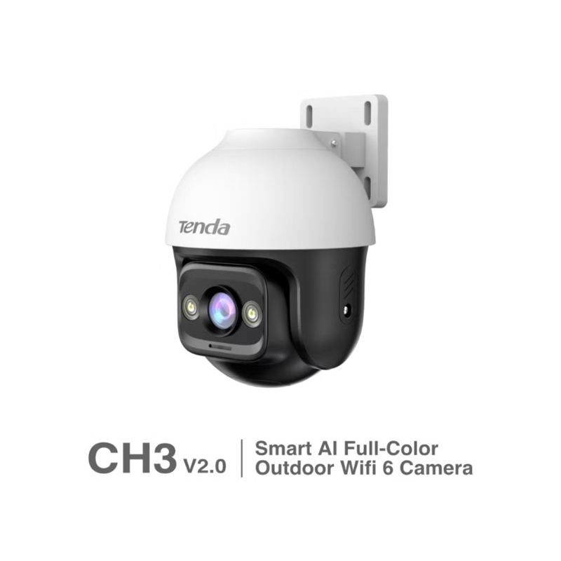 Tenda CH3 v2 Outdoor Smart AI / 3MP Outdoor Wi-Fi Pan /Tilt Camera ...