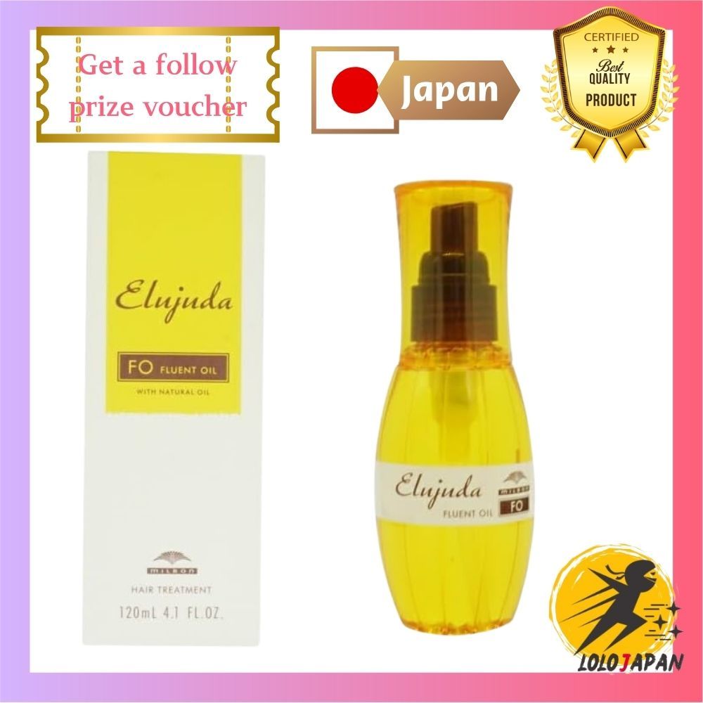AUTHENTIC Hair Oil Treatment MILBON Milbon Deesse's Elujuda FO Leave-In Treatment 120mL FO ...