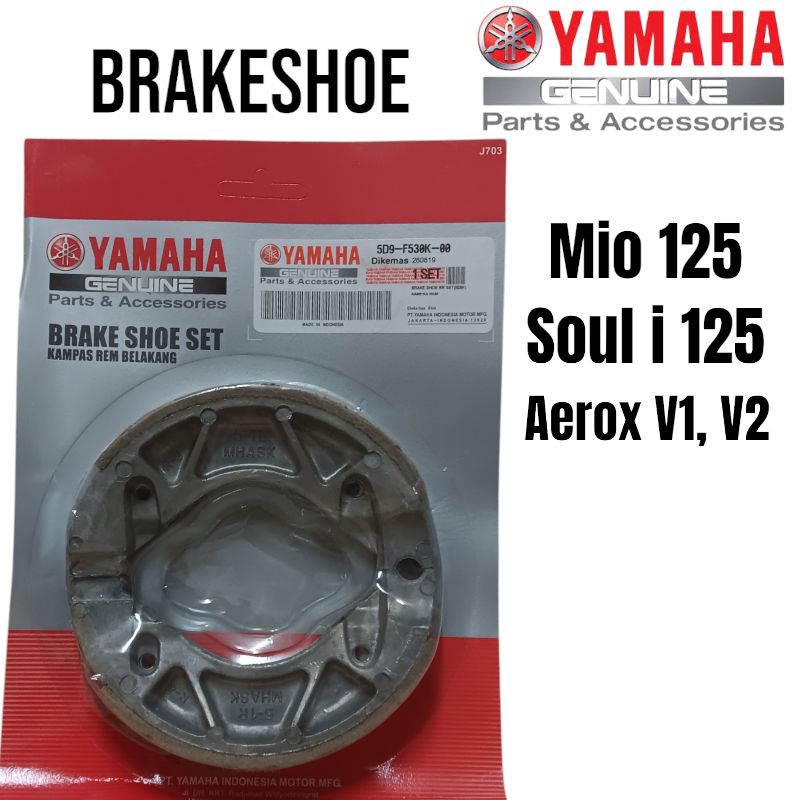 MiO i125/ Soul i125/ Aerox V1, V2 (BRAKESHOE) | Shopee Philippines