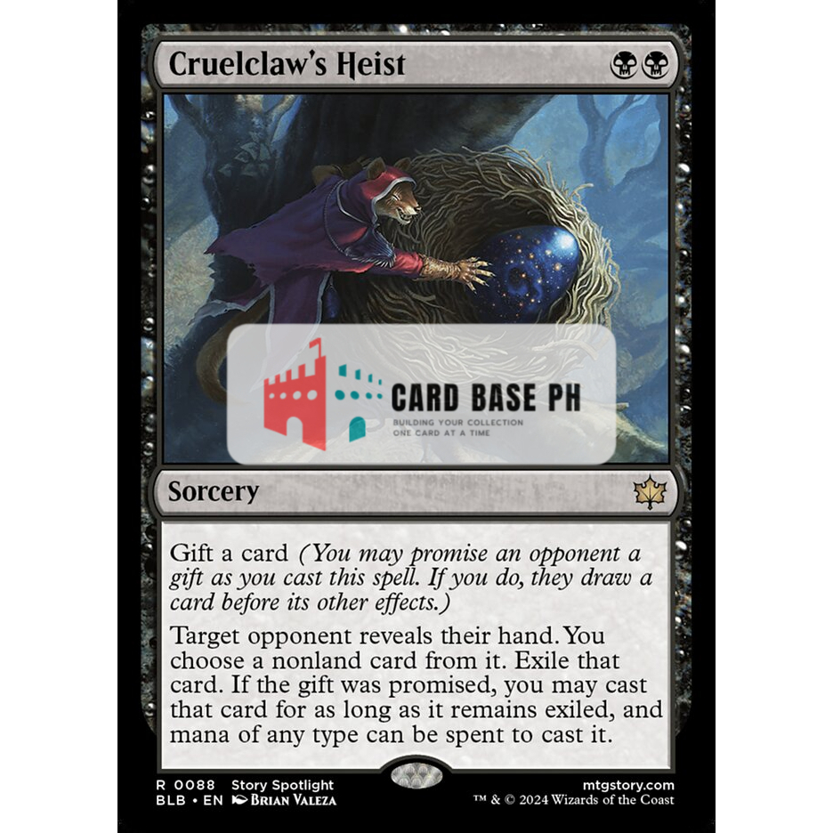 Cruelclaw's Heist - Magic the Gathering Trading Card | Shopee Philippines