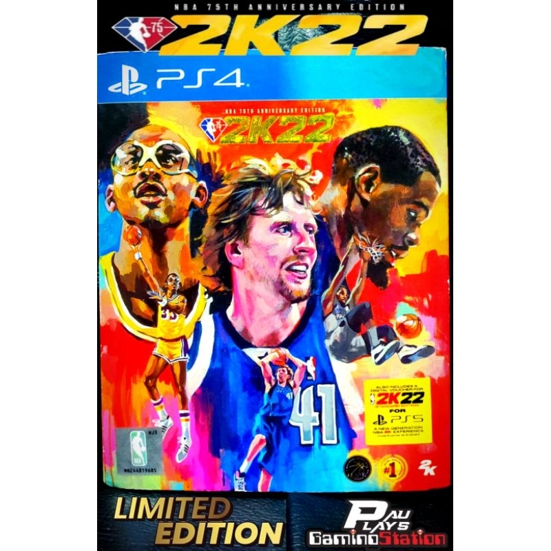 Nba 2k22: The 75th Anniversary Edition【Game/Post Cards Collection】2k ...