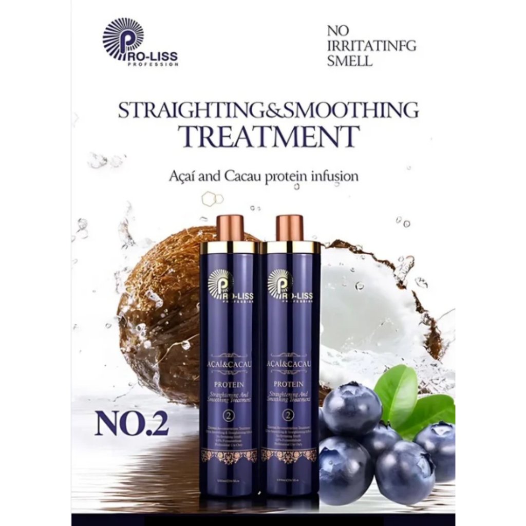 PRO-LISS PROTEIN (STRAIGHTENING & SMOOTHING ) KERATIN PROLISS TREATMENT ...
