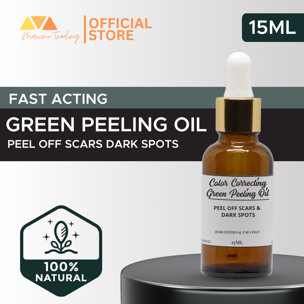 [ PEELS OFF SCARS & SPOTS ] SkinGenerics Green Peeling Oil Scar Removal ...