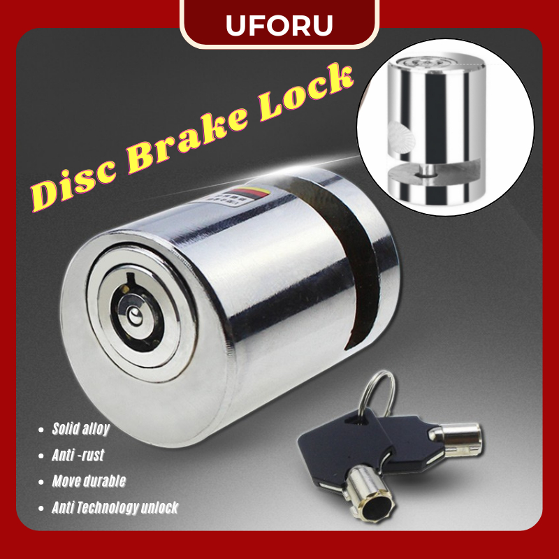 Disc brake lock for motorcycles, bicycles, multi-function anti-theft ...