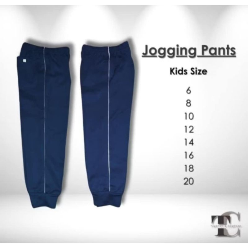 jogging pants navyblue for kids school uniform | Shopee Philippines