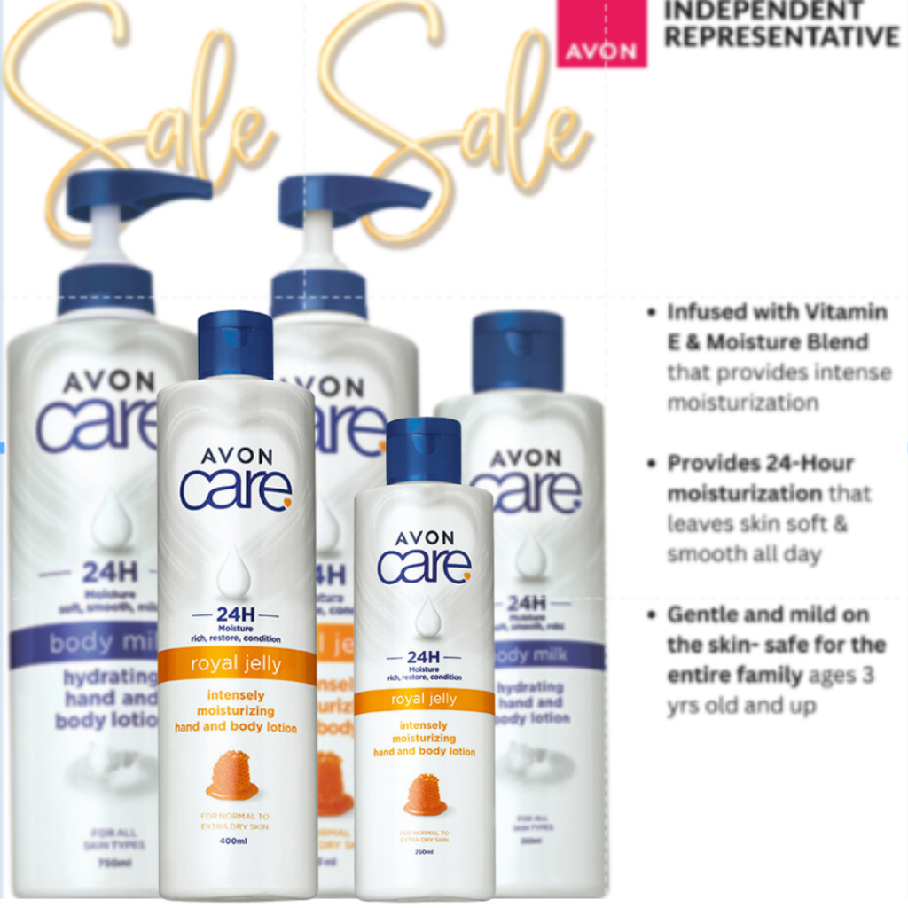 Avon Care Royal Jelly, Hydrating Skin So Soft Ultra Radiance ...