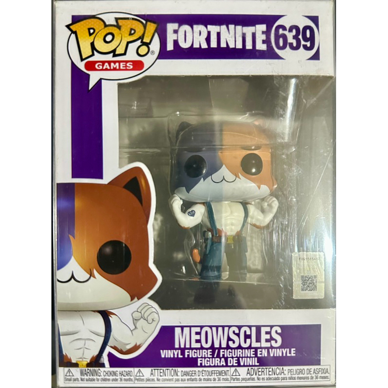 Funko Pop! Fortnite: Meowscles #639 Vaulted w/ Protector | Shopee ...