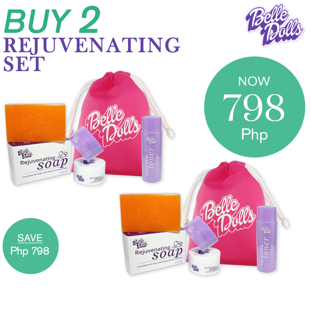 Belle Dolls Rejuvenating Set (Random Color on Pouch) | Shopee Philippines