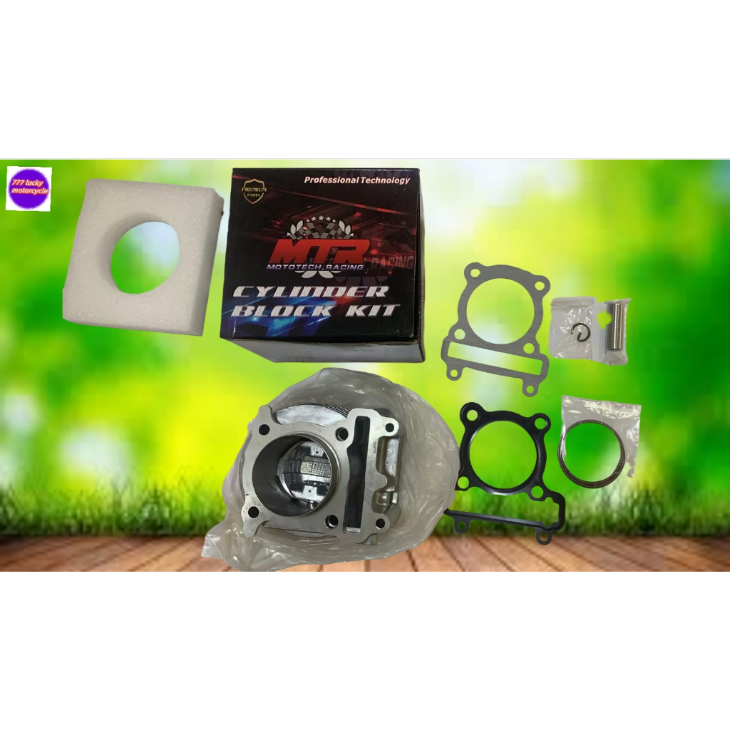 MTR RACING CYLINDER BLOCK SET MIO SPORTY 59MM 54MM | Shopee Philippines