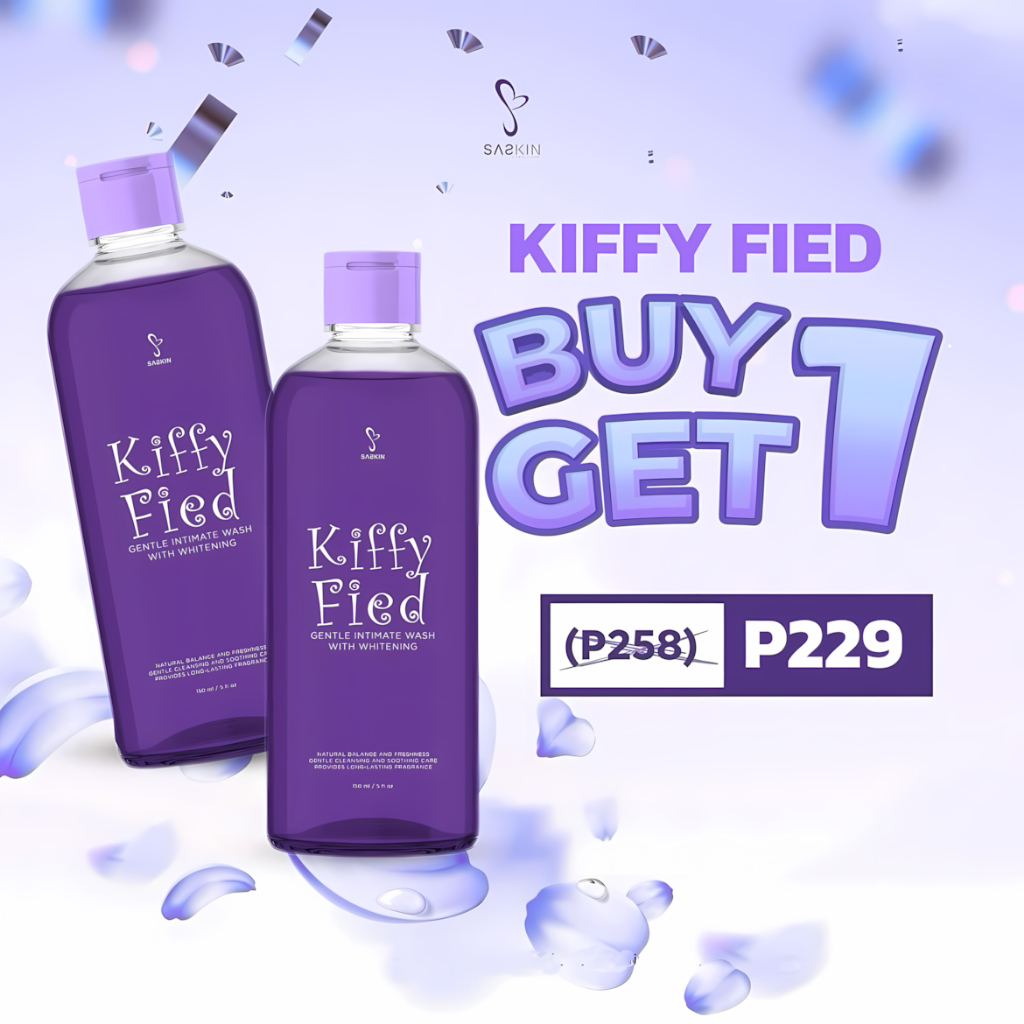 BUY1 TAKE1 SASKIN Kiffy Fied Feminine Wash Gentle With Whitening 150ml ...