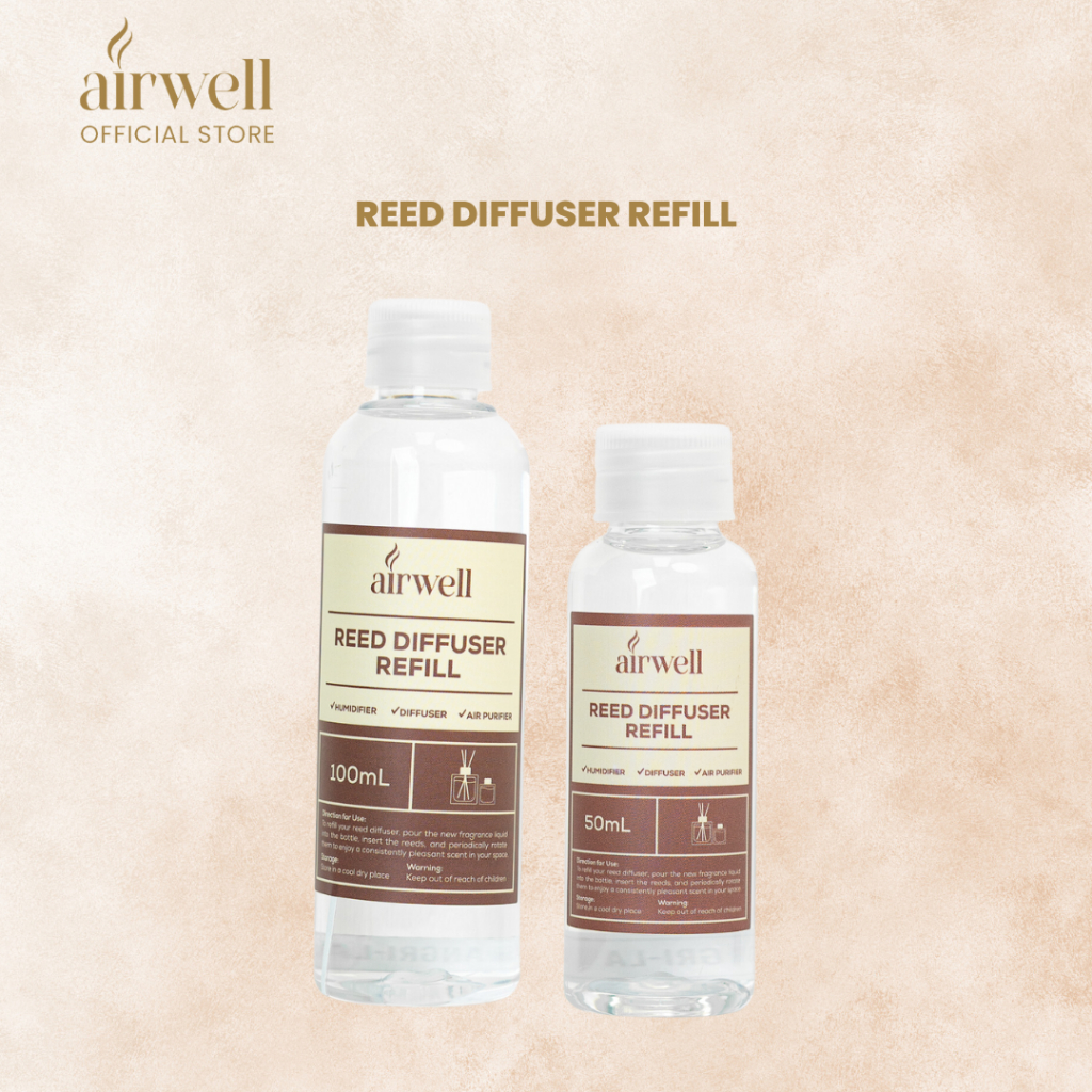 Airwell Reed Diffuser Refill for Home Scents Fragrance | Shopee Philippines