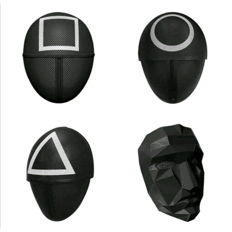 【DDP】Squid Game Mask Cosplay Full Face Covering Masks | Shopee Philippines