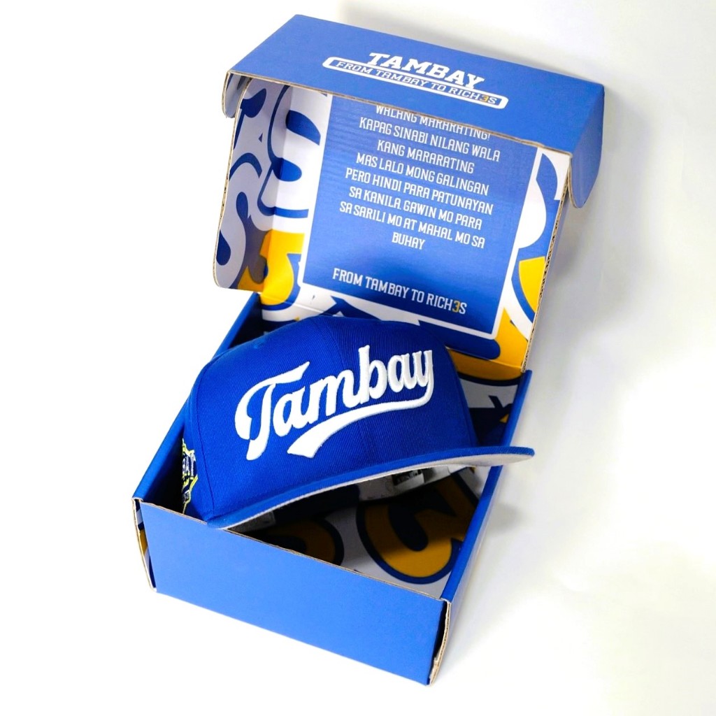 TAMBAY CAP V20 S3-BLUE (Ltd/Complete Package with Freebies) | Shopee ...
