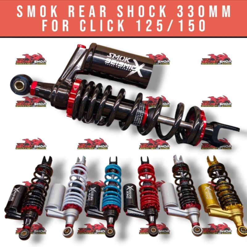 Honda click rear shock 330MM heavy duty | Shopee Philippines