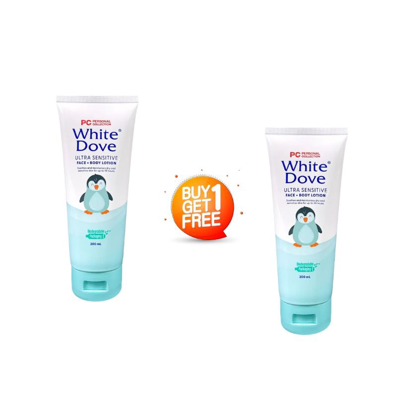 BUY 1 TAKE 1 WHITE DOVE ULTRA SENSITIVE FACE + BODY LOTION | Personal ...
