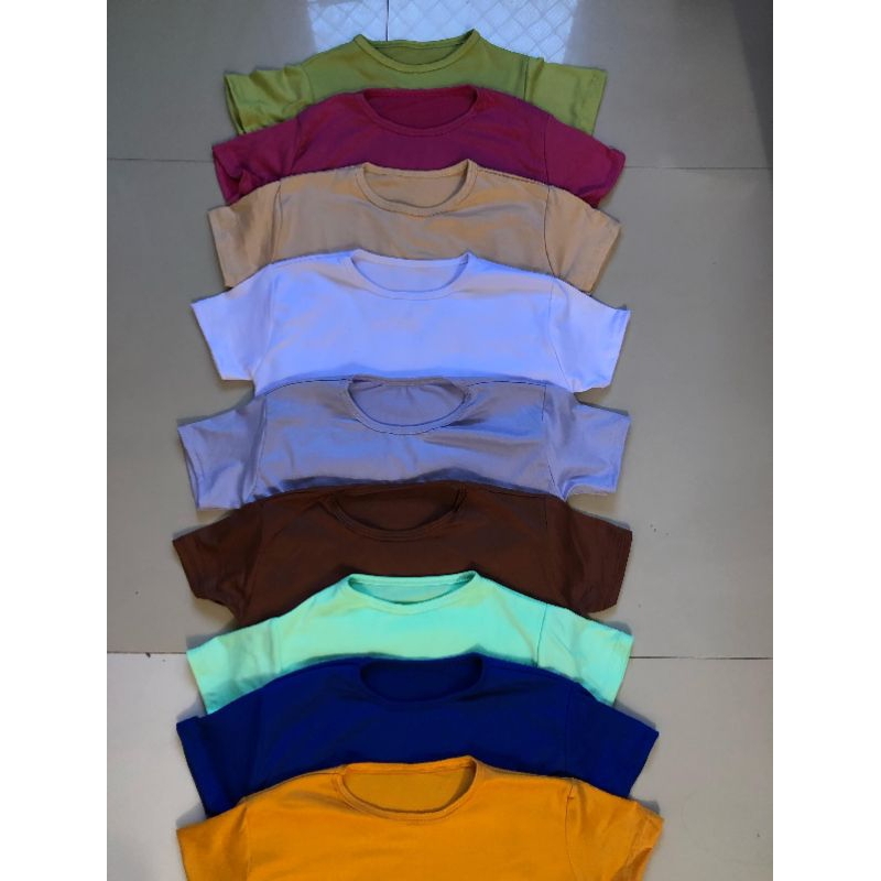 Basic top double lining | Shopee Philippines
