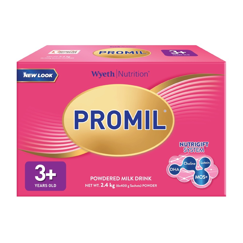 Promil Four Growing-Up Milk For Pre-Schoolers Over 3 Year Old Plain 2 ...