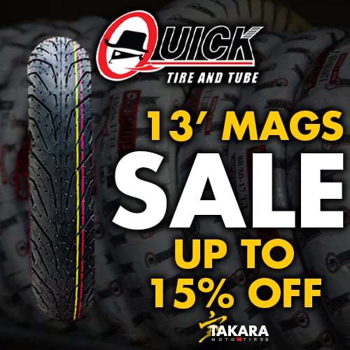 QUICK TIRE VELOCITY Tires 13, Takara Tires, Motorcycle Tires, Gulong ...