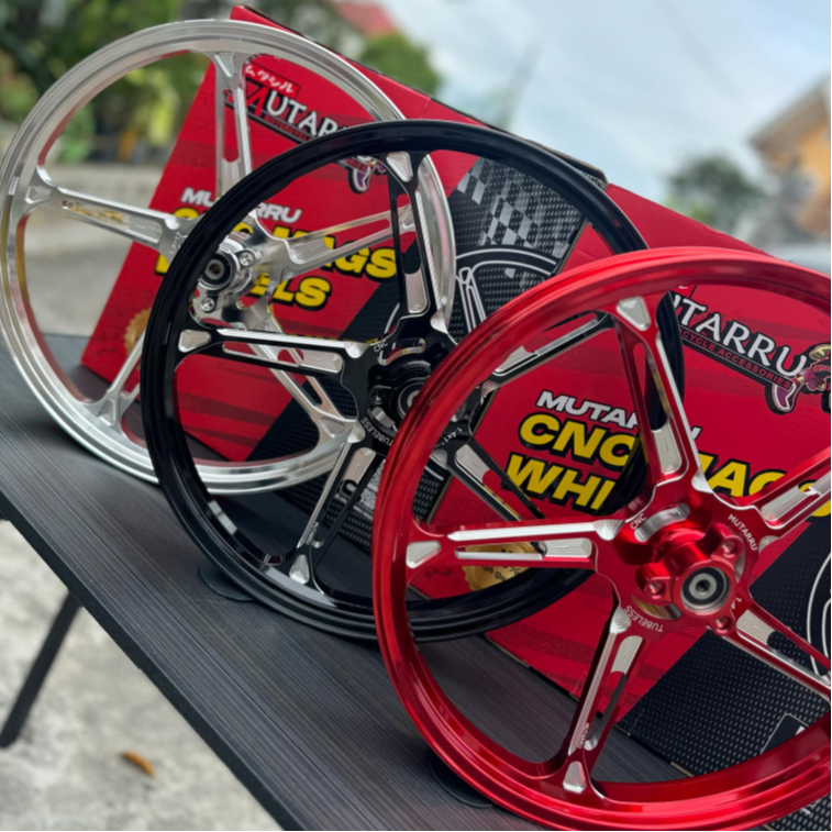 Mutarru CNC mags 17s M3 Sporty Msi125 Gear Mioi125 souli125 Soulty ...