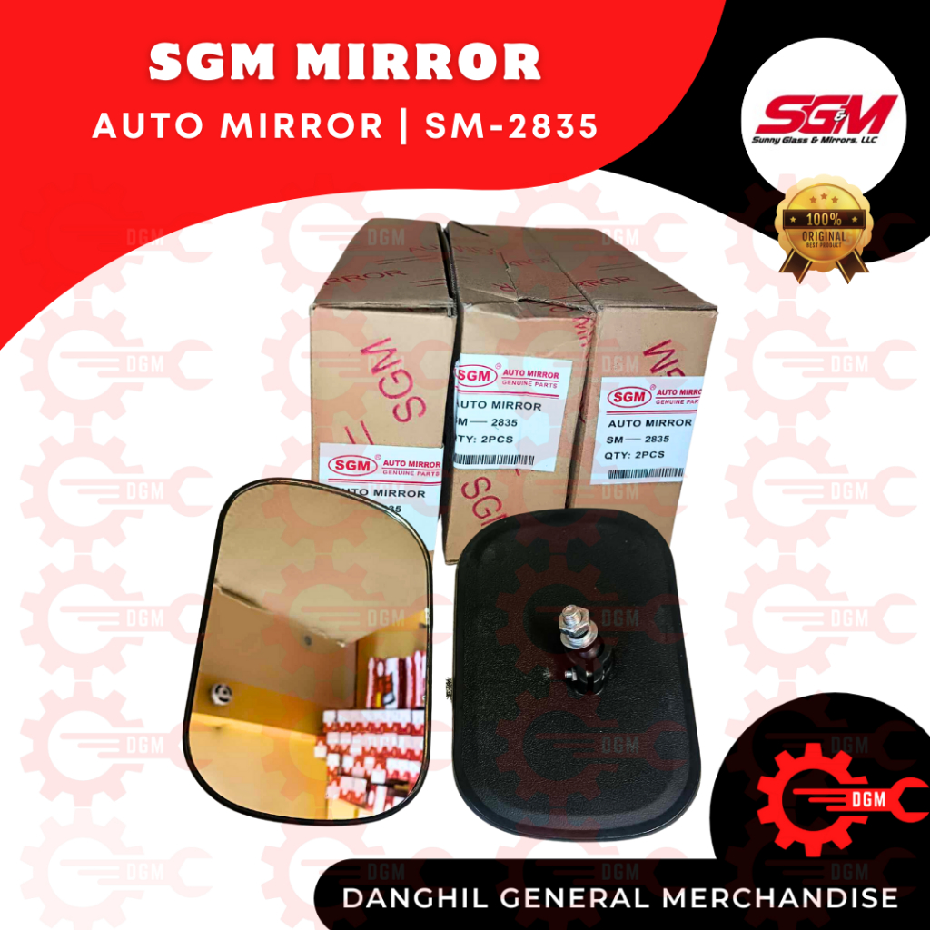 SGM Auto Mirror Set SM-2835 For Toyota Tamaraw FX (8inches) | Shopee ...