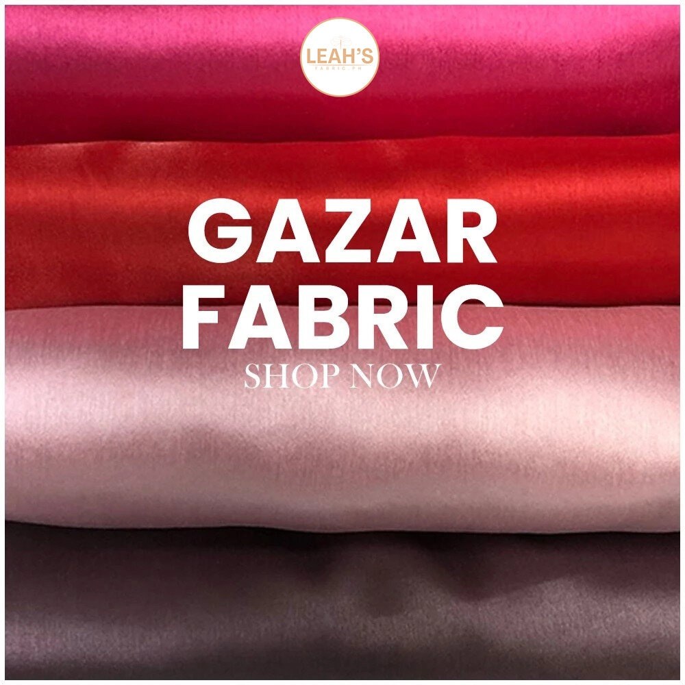Gazar Fabric 58-60" width (Tela Only) | Shopee Philippines