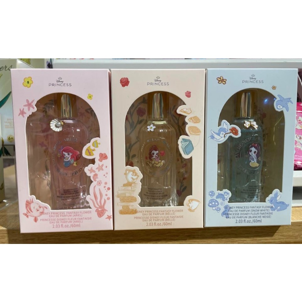 MINISO DISNEY PRINCESS FANTASY FLOWER EAU DE PARFUM 60ML | Shopee ...