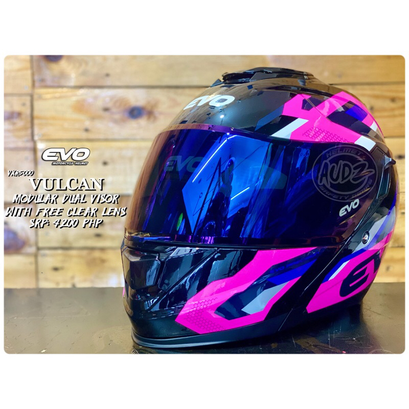 EVO VXR 5000 VULCAN MODULAR HELMET | Shopee Philippines