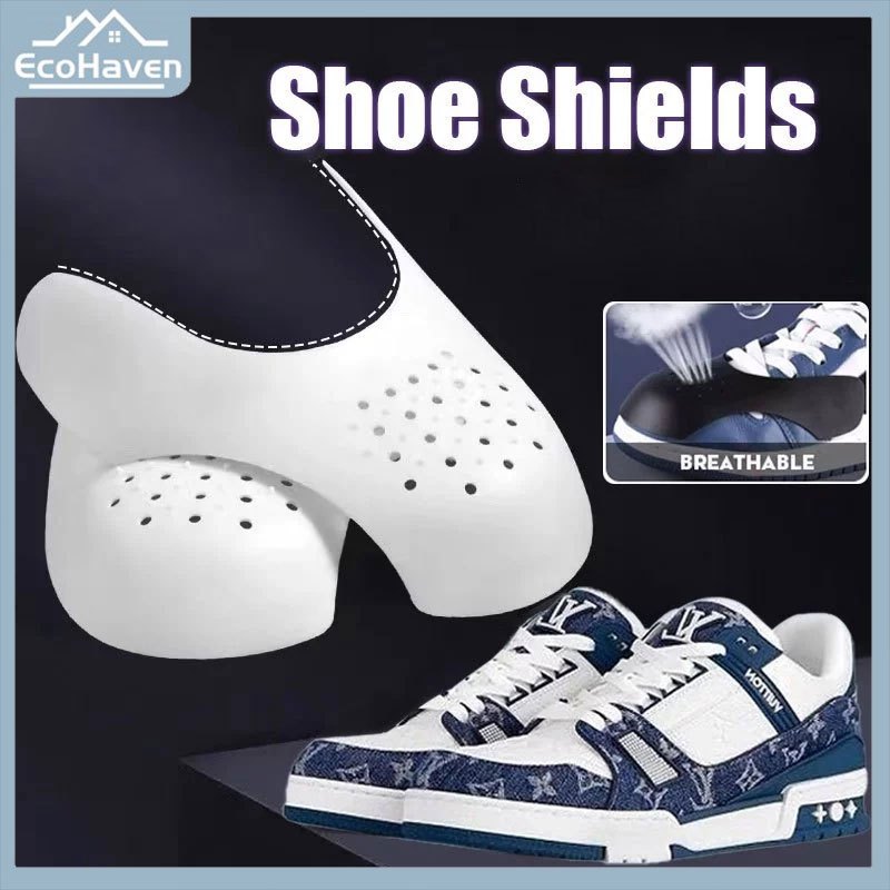 Sneakers Shoe Shield Shoe tree Anti-Crease Wrinkled Fold Support Toe ...